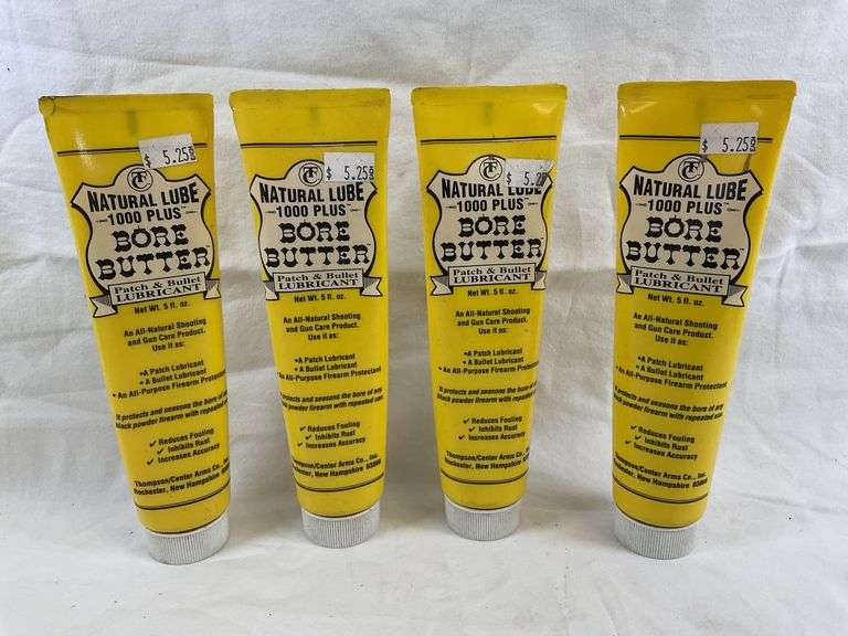 4 tubes of bore butter - all for one money - Brian Burke Auctions
