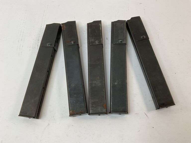 5 STEN 9MM MAGAZINES - Brian Burke Auctions