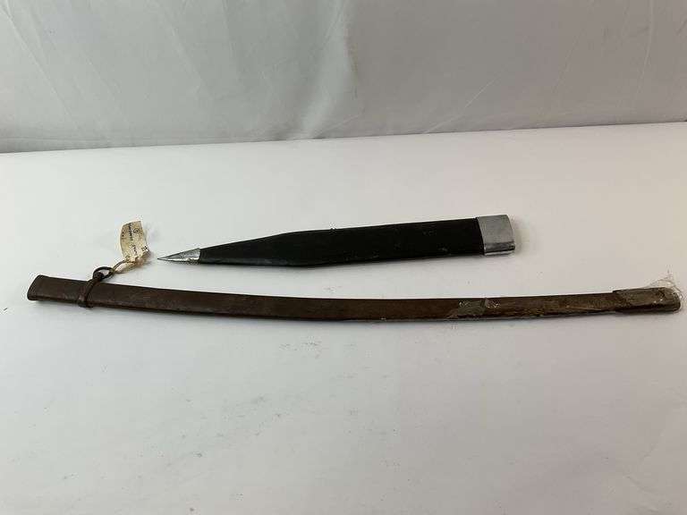 2 SWORD SCABBARDS - Brian Burke Auctions