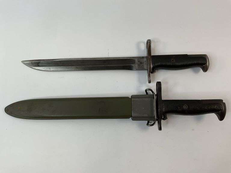 2 US Springfield Bayonets - Brian Burke Auctions