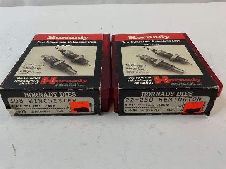 2 SETS HORNADY DIES - Brian Burke Auctions