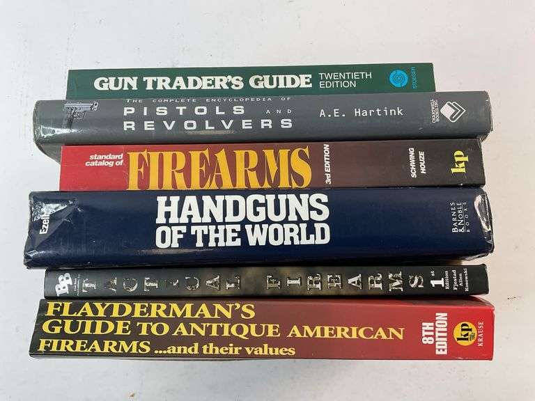 6 GUN BOOKS - Brian Burke Auctions