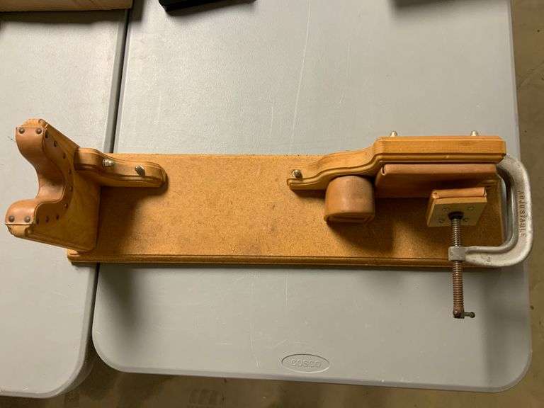 custom homemade gun vise - Brian Burke Auctions