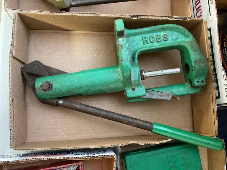 RCBS SINGLE STAGE RELOADING PRESS - Brian Burke Auctions