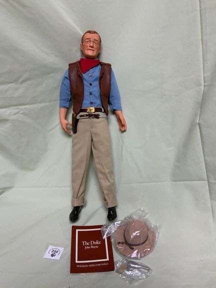 "The Duke, John Wayne" doll by Franklin Heirloom Dolls - Brian Burke ...
