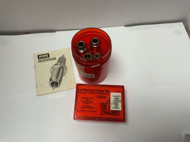 Lee 308 reloading die set with crimp die and shell holder - Brian Burke ...
