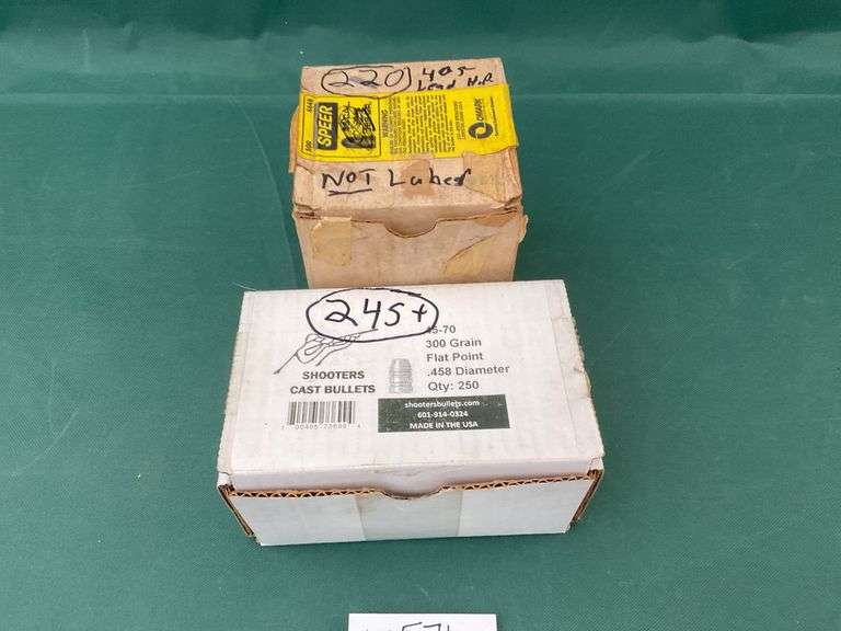 45/70 Cast Bullets - Brian Burke Auctions