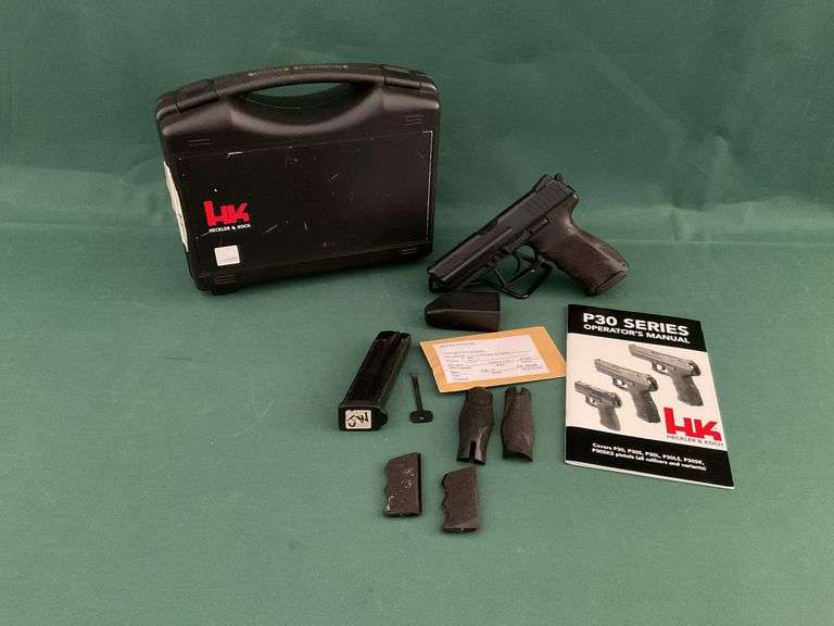 HK Sidearms Gmbh/HKI P30 .40S&W pistol - Brian Burke Auctions