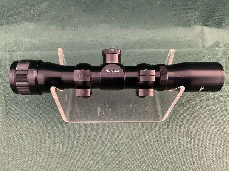 TASCO PR-CLASS 4X30 AO PISTOL SCOPE, WEAVER STYLE RINGS - Brian Burke ...