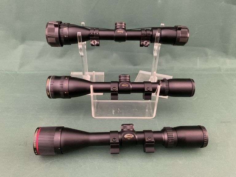 3 SWIFT RIFLE SCOPES - Brian Burke Auctions