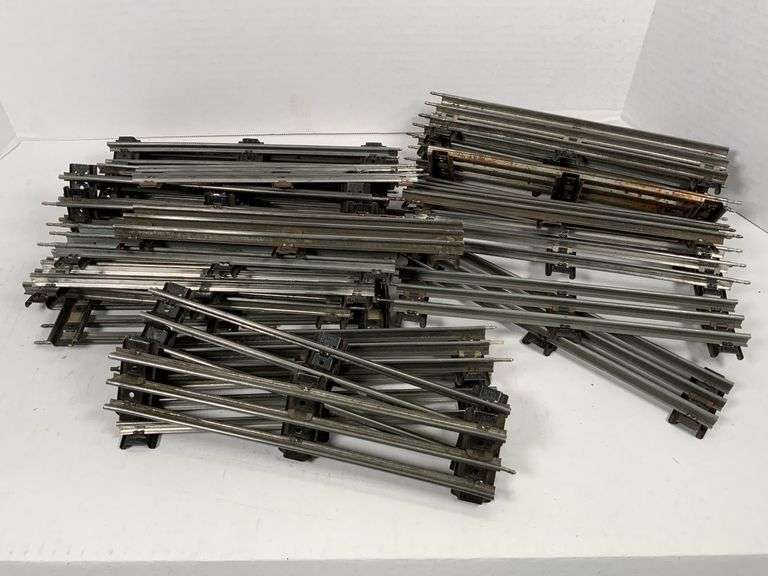 Lionel Tracks 1 box - Straight Track 10" Sections O Gauge Made in NY ...