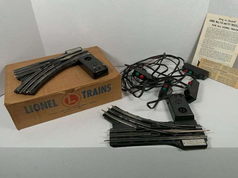 2- Lionel Remote Control NO. 022 "O" Gauge - Brian Burke Auctions