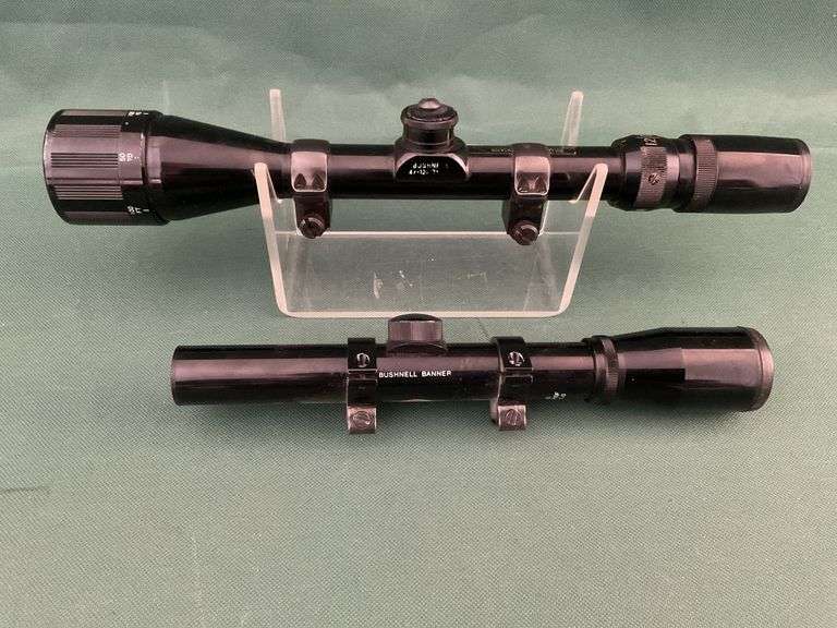 2 BUSHNELL RIFLE SCOPES - Brian Burke Auctions