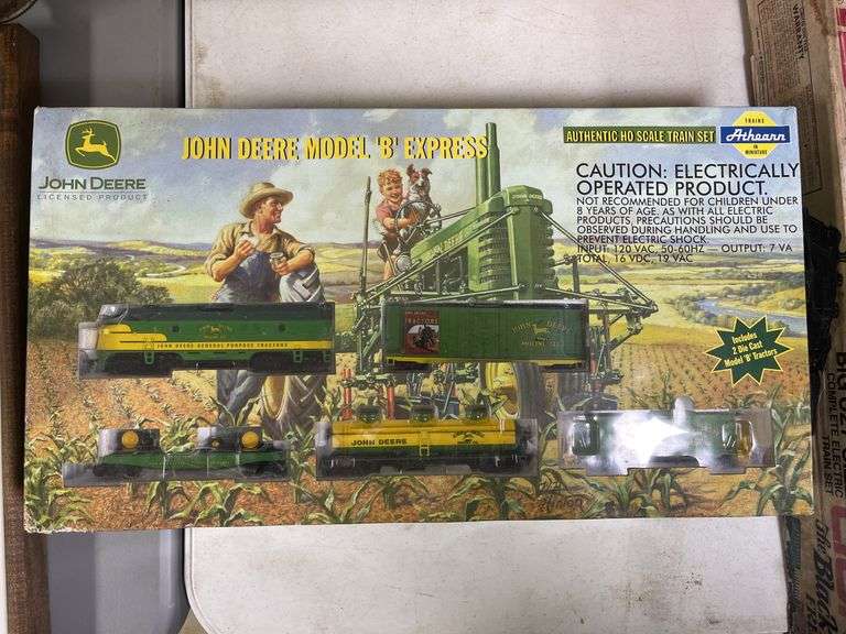 Athearn John Deere Model ‘B’ Express Authentic HO Scale Train Set ...