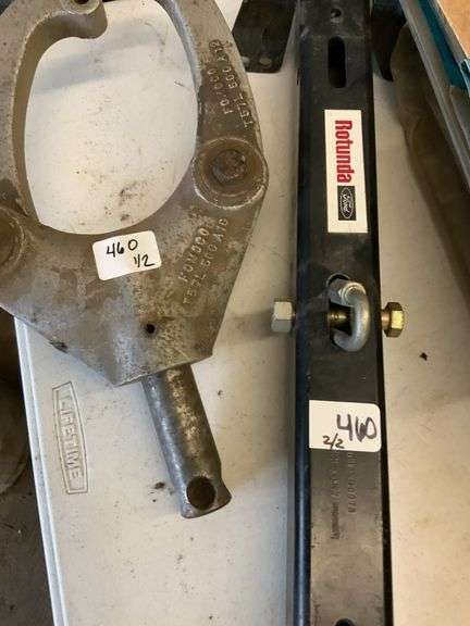 2 Ford parts tools - Rotunda engine lift bracket - Brian Burke Auctions