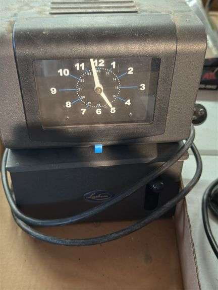 Lathem 2100 Mechanical Time Clock - Brian Burke Auctions