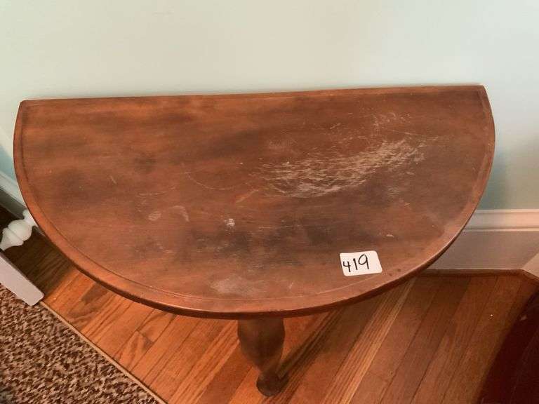 Half Moon Table - Brian Burke Auctions
