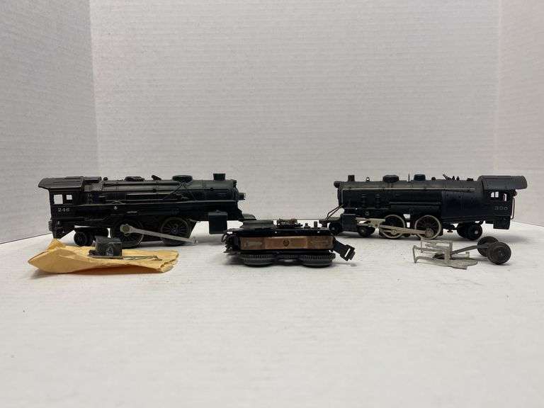 Lionel Hudson Motor Chassis, Lionel #246 O Gauge Steam Locomotive ...