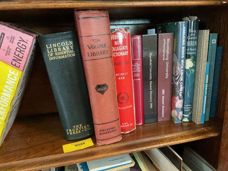 Lot of Books Includes - Lincoln Library of Essential Information, The ...