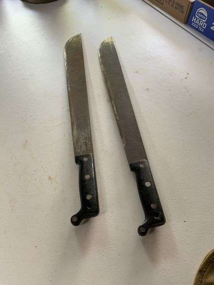 US WWII USMC JUNGLE MACHETE, DISSTON 1943 machetes marked Disston US ...