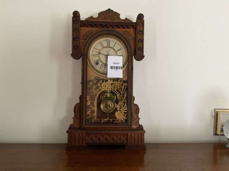 Antique Waterberry mantle clock - Brian Burke Auctions