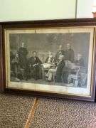 "First Reading of the Emancipation Proclamation" Lincoln 1866 in ...