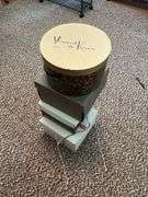 Vintage Period Womens Hats Vincent de Koven Original Black with hat box, Evelyn Varon Exclusive ...