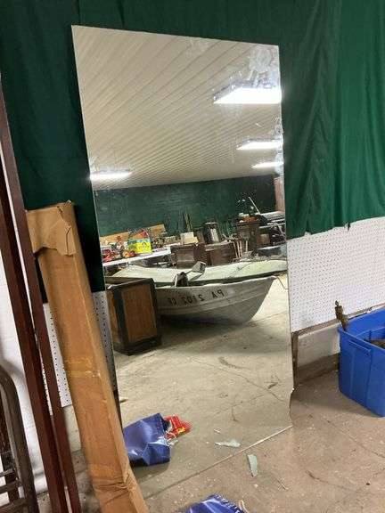 Large Rectangle Mirror - Brian Burke Auctions