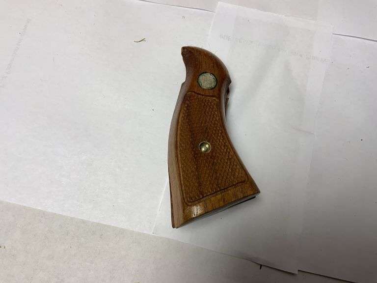 vintage items - Set of Factory smith & wesson K-22 wooden grips ...