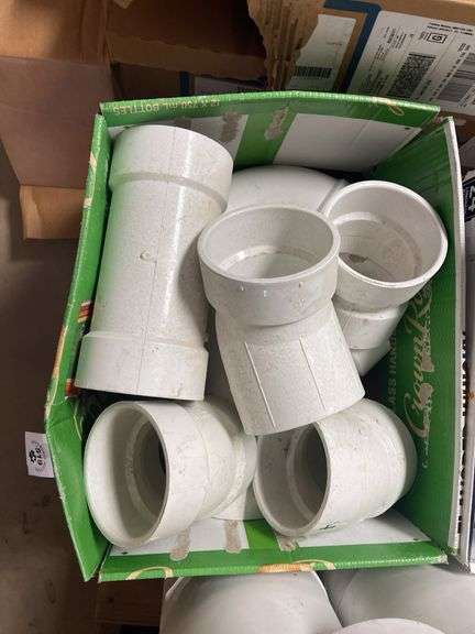 Different Shapes and Sizes of PVC Pipe Couplings - Brian Burke Auctions
