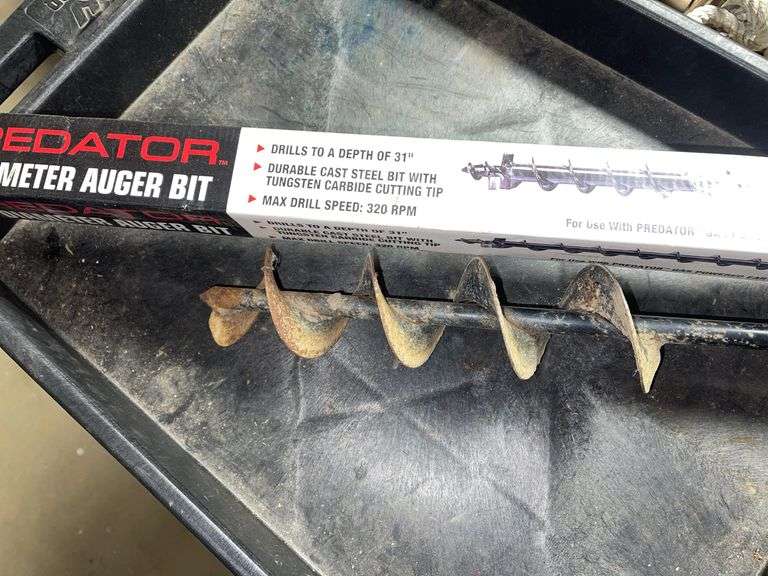 Predator 2" Diameter Auger Bit - Brian Burke Auctions