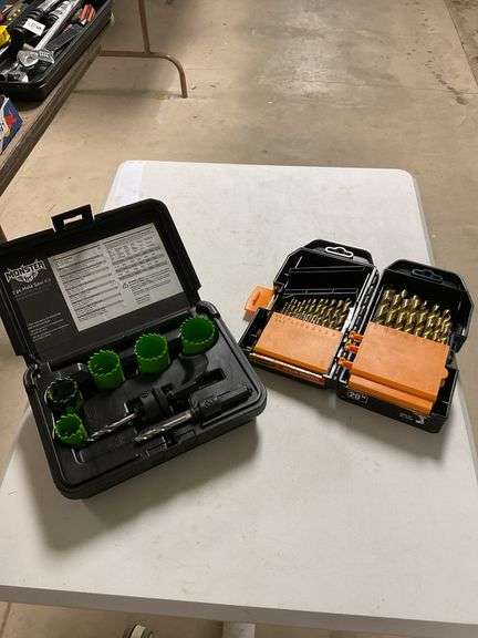 Monster 7 piece Saw Kit, Titanium Nitride high Speed Steel Drill Bit ...