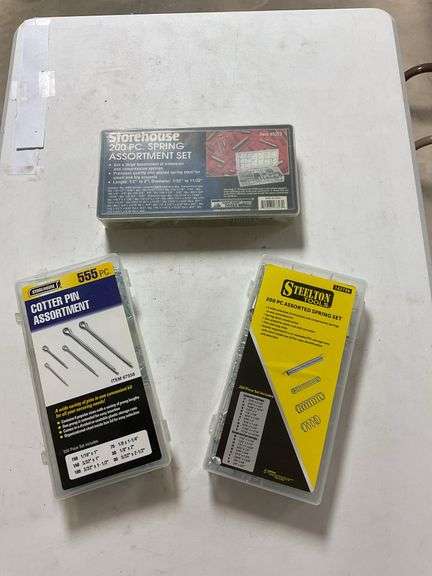 1- 200 Piece Store House Spring Assortment Set, 1- 200 Piece Steelton ...