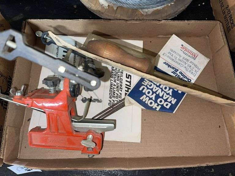 Stihl Chainsaw filing Guide Oregon File - Brian Burke Auctions