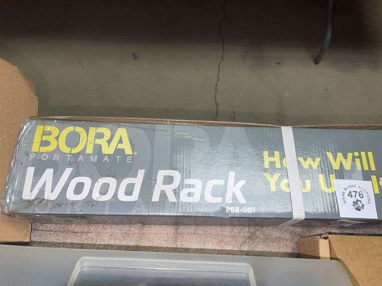 Bora Wood Rack - Brian Burke Auctions