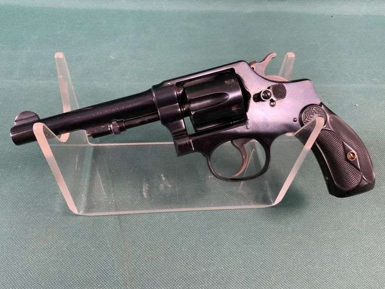 Smith & Wesson, Hand ejector, 32 long CTG, 4.25", SN: 254285 - Brian ...