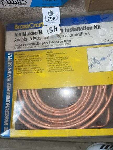 Brass Craft Ice Maker Install Kit - Brian Burke Auctions