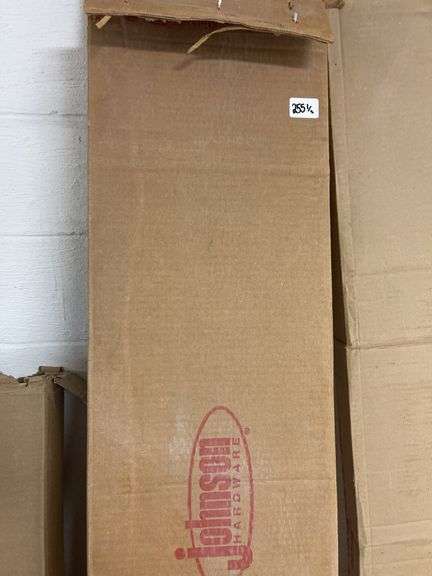 Johnson Hardware 72" Bypass Fascia Door Track - Brian Burke Auctions
