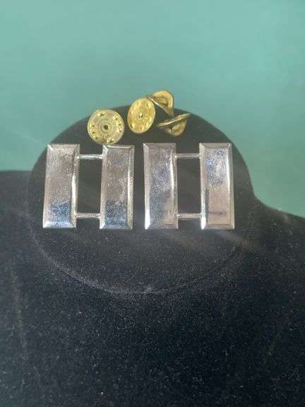 Sterling Captain Bars Total 16.6g -/+ - Brian Burke Auctions