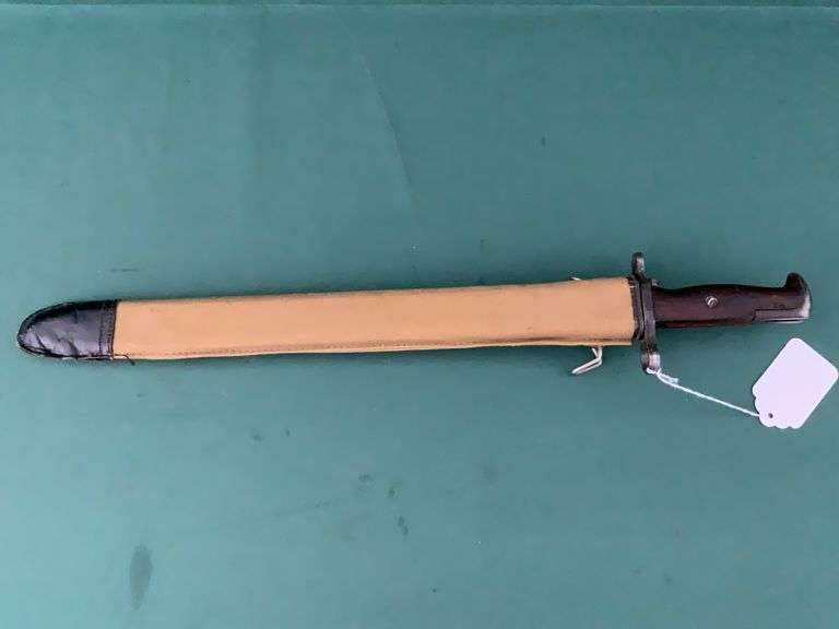 1903 Springfield Bayonet & sheath - Brian Burke Auctions