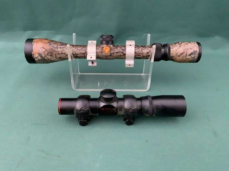 2 Simmons scopes, 2.5x20 and 3-9x40, - Brian Burke Auctions