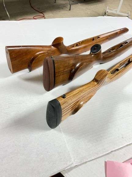 3 98 Mauser, commercial stocks, two wooden and one laminate, - Brian ...