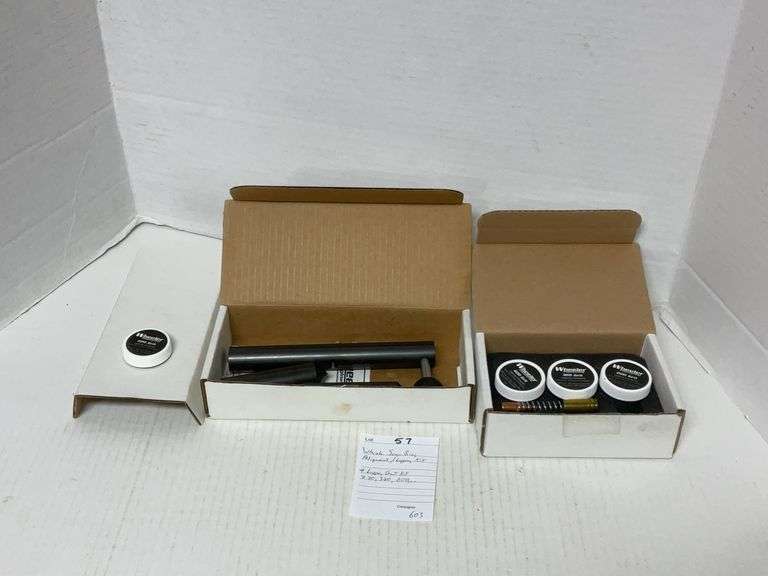 Wheeler scope ring alignment and lapping kit - Brian Burke Auctions