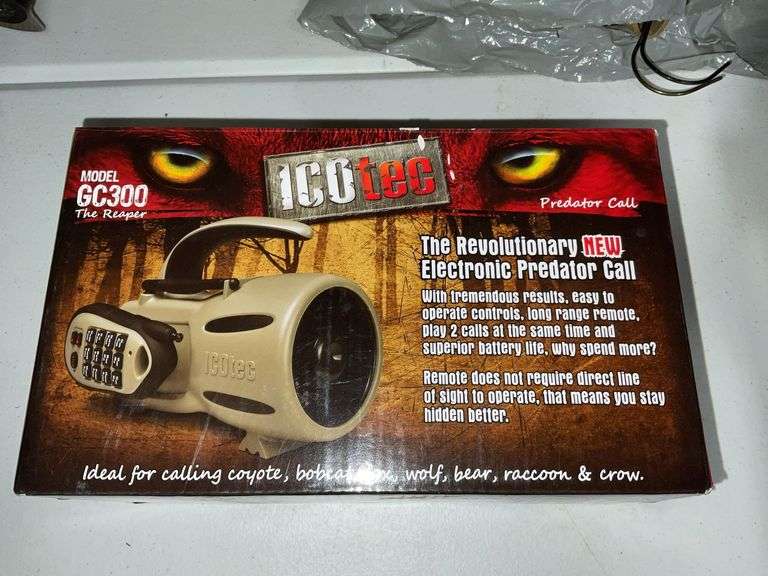 Voted GC300 the reaper electronic predator call with original box ...