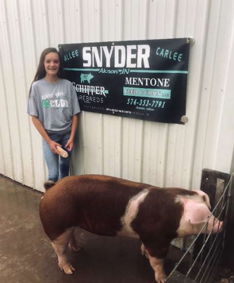 Carlee Snyder Beaver Dam Better 4-Hers - Breeders World
