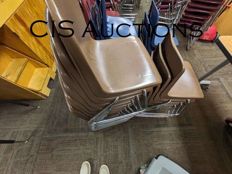 PLASTIC CLASSROOM CHAIRS - CIS Auctions