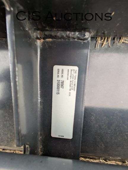 TORO Z-MASTER MOWER W/BAGGER - CIS Auctions