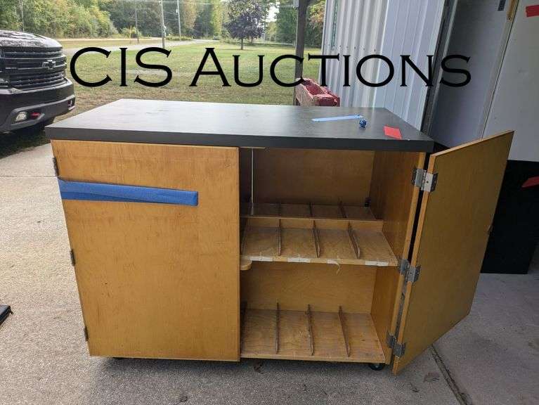 MOBILE STORAGE CABINET - CIS Auctions