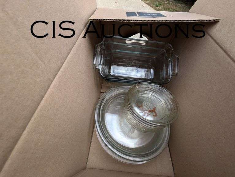 GLASS KITCHENWARE - CIS Auctions