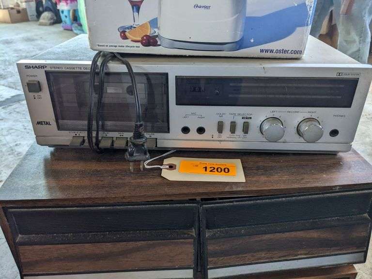 Sharp 3-CD Changer / Cassette Player, VHS Movies, Magnavox 8-Track ...